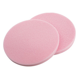 Éponges PVA rondes roses - grand modèle lot de 2 | Probeautic Institut ...